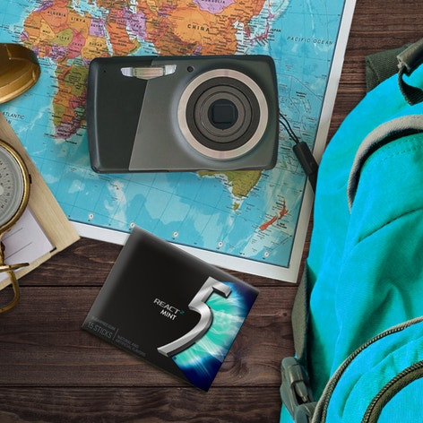 5 Gum React Mint Sugarfree Chewing Gum, Single Pack | 5 Gum