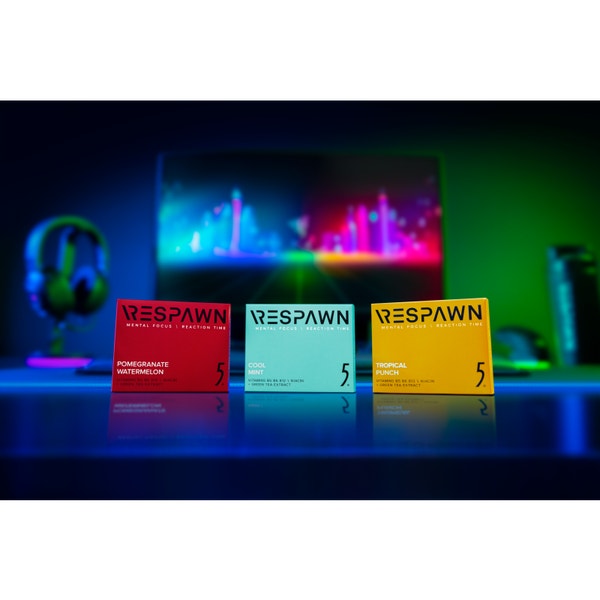 RESPAWN Cool Mint Chewing Gum | 5 Gum