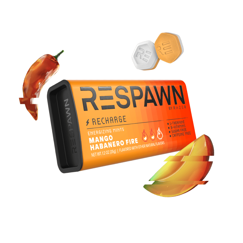 RESPAWN BY RAZER Mango Habanero Mint | 5 Gum